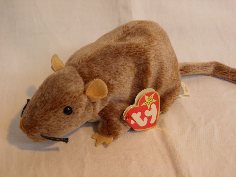 Original TY BEANIE BABY - Maus "Tiptoe", 1999 | Kaufen auf Ricardo
