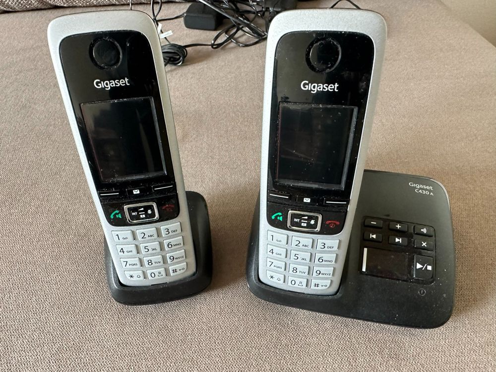 Siemens Gigaset Telefon mit Anrufbeantworter C430A | Acheter sur Ricardo