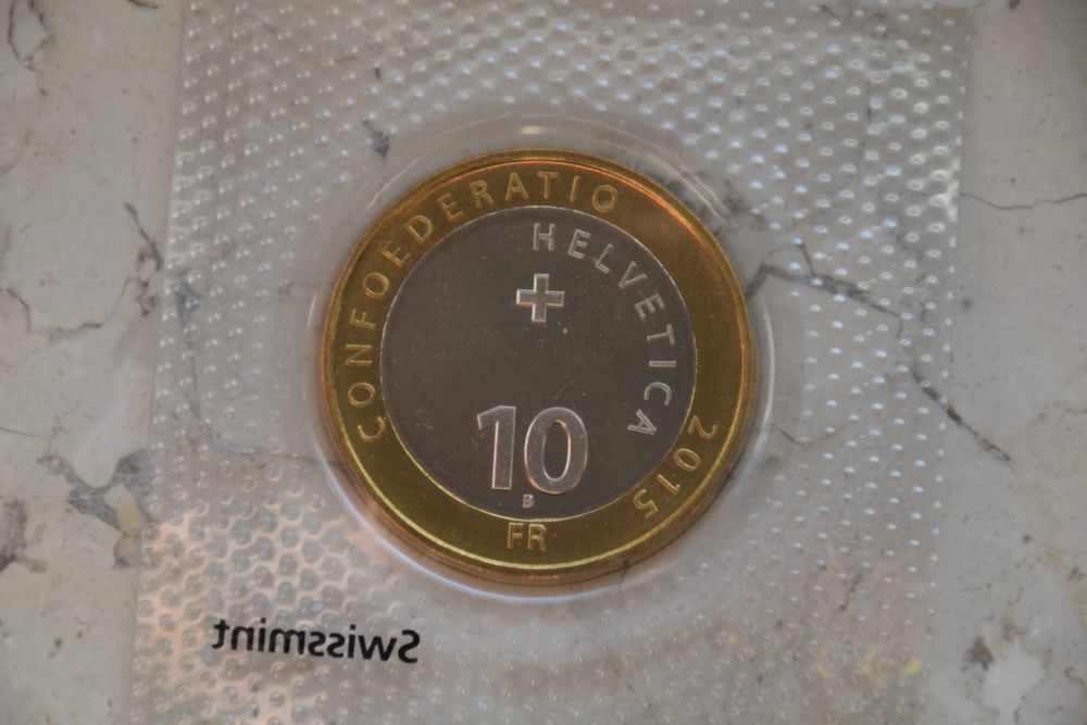 10 Franken Sondermünze 2015 "Swissmint" bimetall CH (Neu und originalverpackt) in Luzern für CHF ...