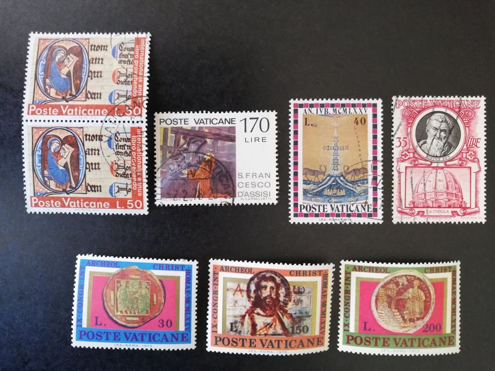 Briefmarken Vatikan, 3 PF, 5 gestempelt (Neu (gemäss Beschreibung)) in Sarnen für CHF 0.4 – mit ...