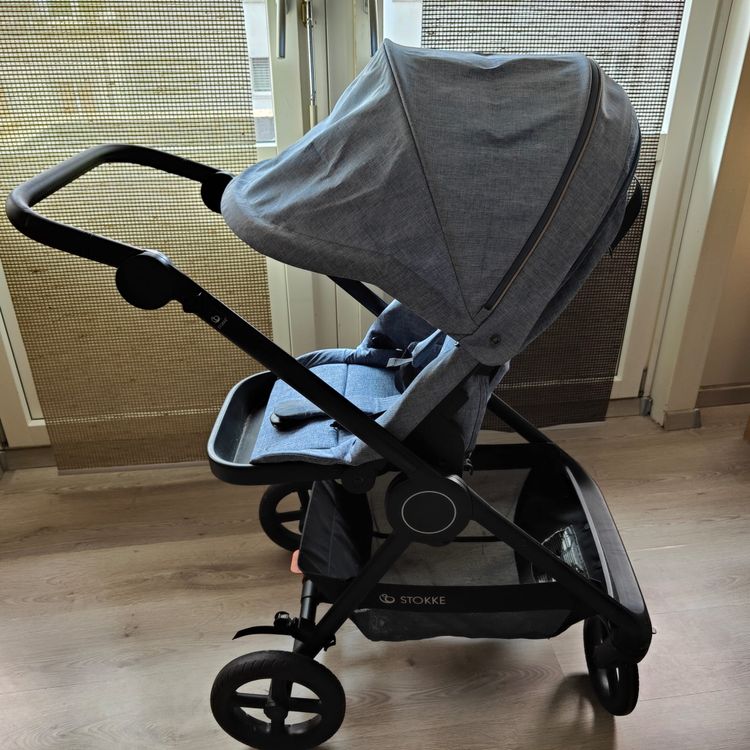Poussette Stokke Beat Bleu Melange dans l'état. (Gebraucht) in Biel ...