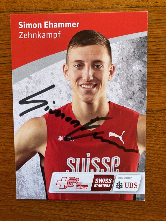 Simon Ehammer / orig. AK (Neu (gemäss Beschreibung)) in Lovens für CHF ...