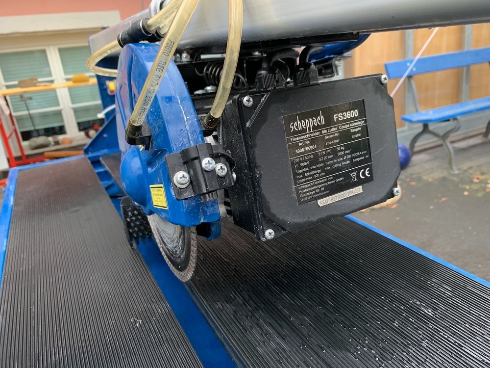 Fliesenschneider Scheppach FS3600, Schnittlänge bis 1000mm | Kaufen auf ...