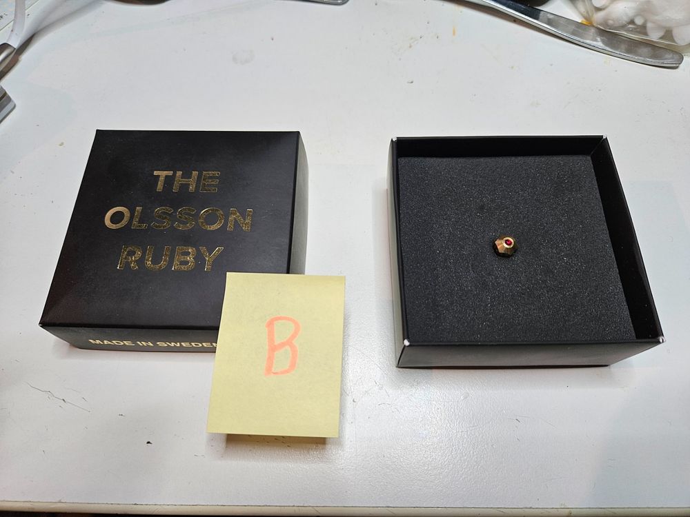 Olson Ruby (Volcano, 1.75 mm , 0.6 mm) (Neu und originalverpackt) in ...