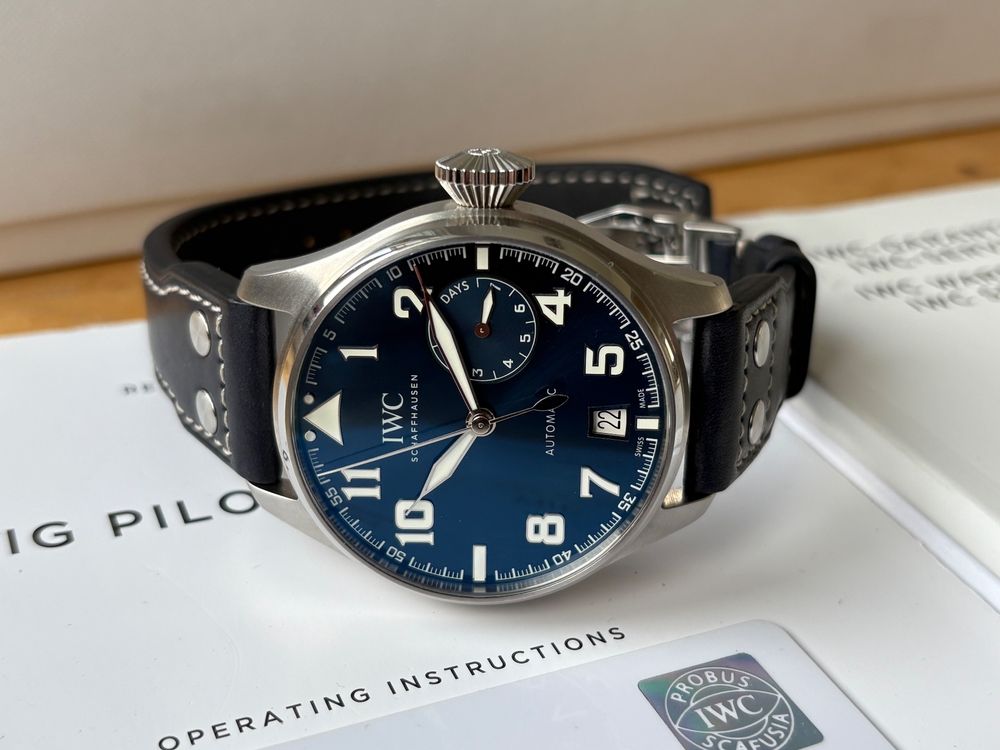 IWC Big Pilot Limited Edition Le Petit Prince Fullset (Gebraucht) in ...