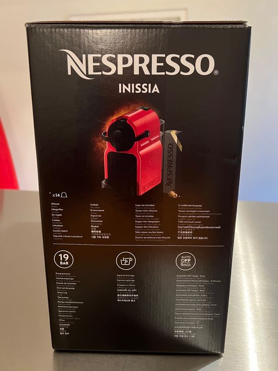 Nespresso Inissia C40 rot | Kaufen auf Ricardo