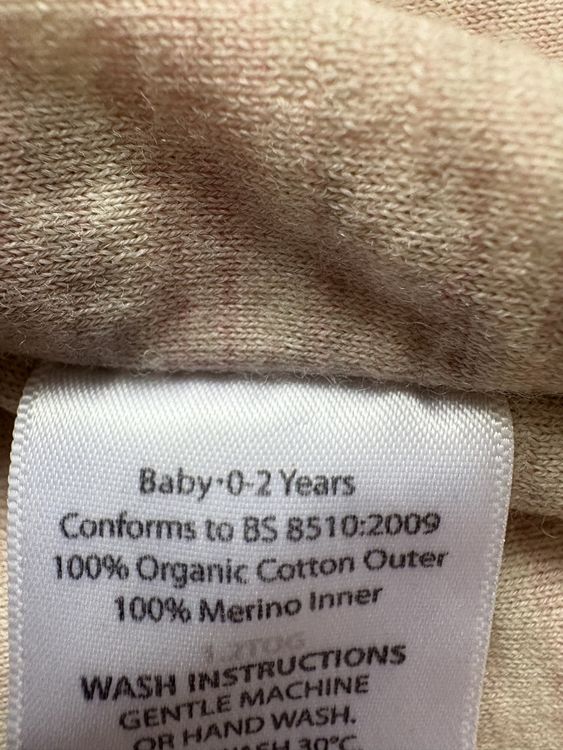 Merino Kids Go Go Sleeping Bag - All Seasons - Sandstone (Gebraucht) in ...