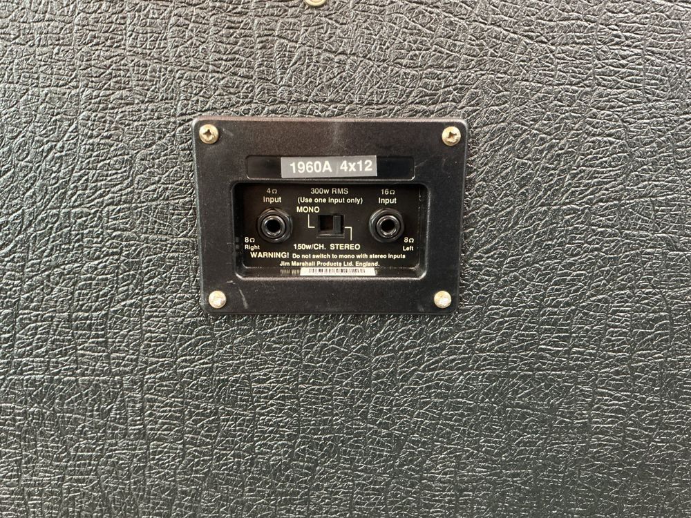 MARSHALL JCM 900 Lead 1960 4 x 12 Lautsprecher (Gebraucht) in ...