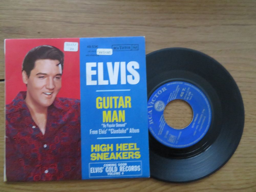 Elvis - Guitar Man / High Heel Sneakers 45 (Gebraucht) in Zürich für ...