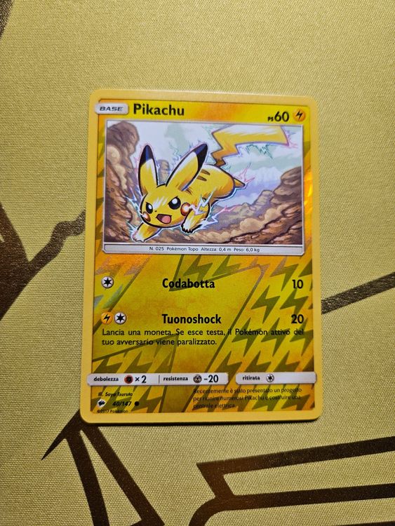 Burning Shadows - Pikachu (Gebraucht) in Bellinzona für CHF 1 – mit ...
