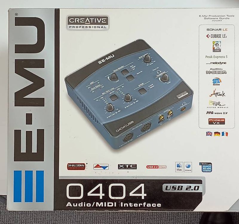 Creative E-MU's 0404 Audio/MIDI USB Interface (Gebraucht) in Hünibach ...