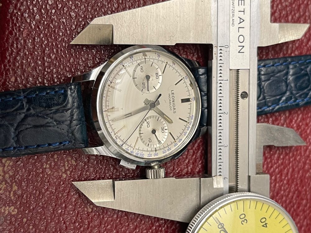 Leonidas Vintage Chronograph Landeron 248 35mm (Gebraucht) in ...