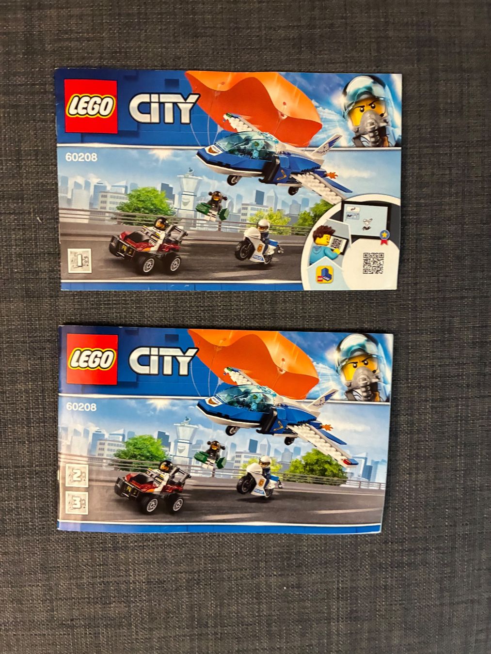 LEGO 60208 City Polizei Flucht mit dem Fallschirm (Gebraucht) in ...