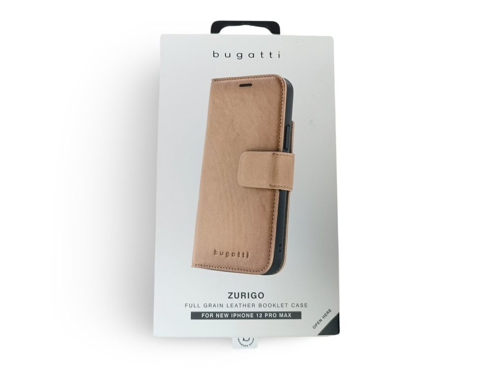 BUGATTI Leder Handyhülle für iPhone 12 Pro Max (Neu (gemäss ...