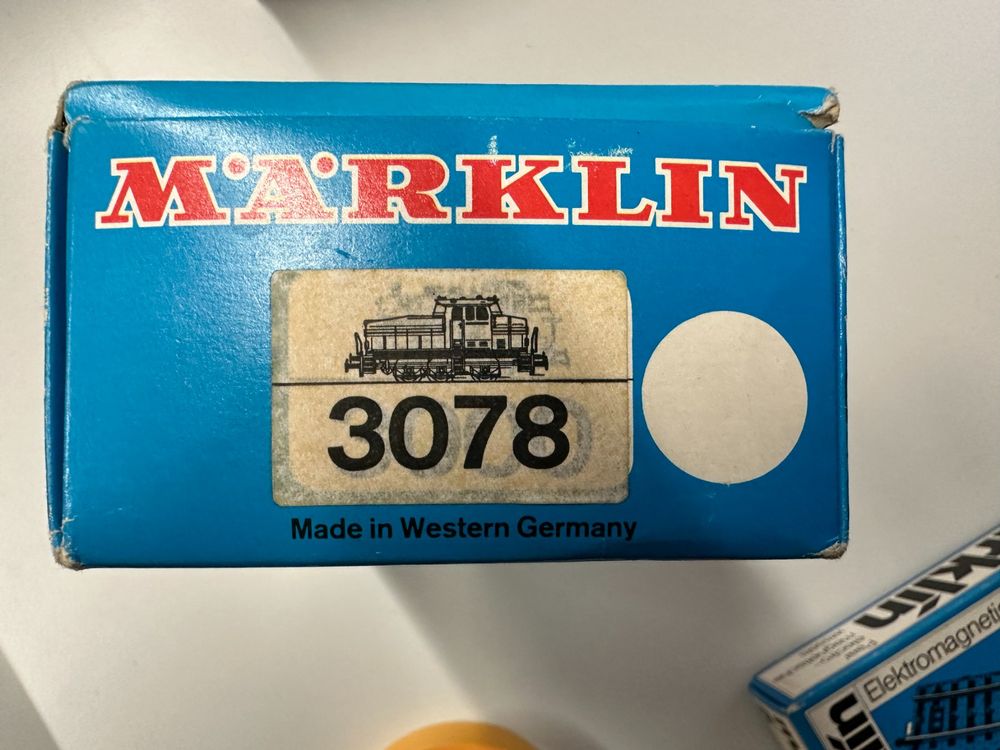 Märklin no 3078 Loco manoeuvre analogique | Kaufen auf Ricardo