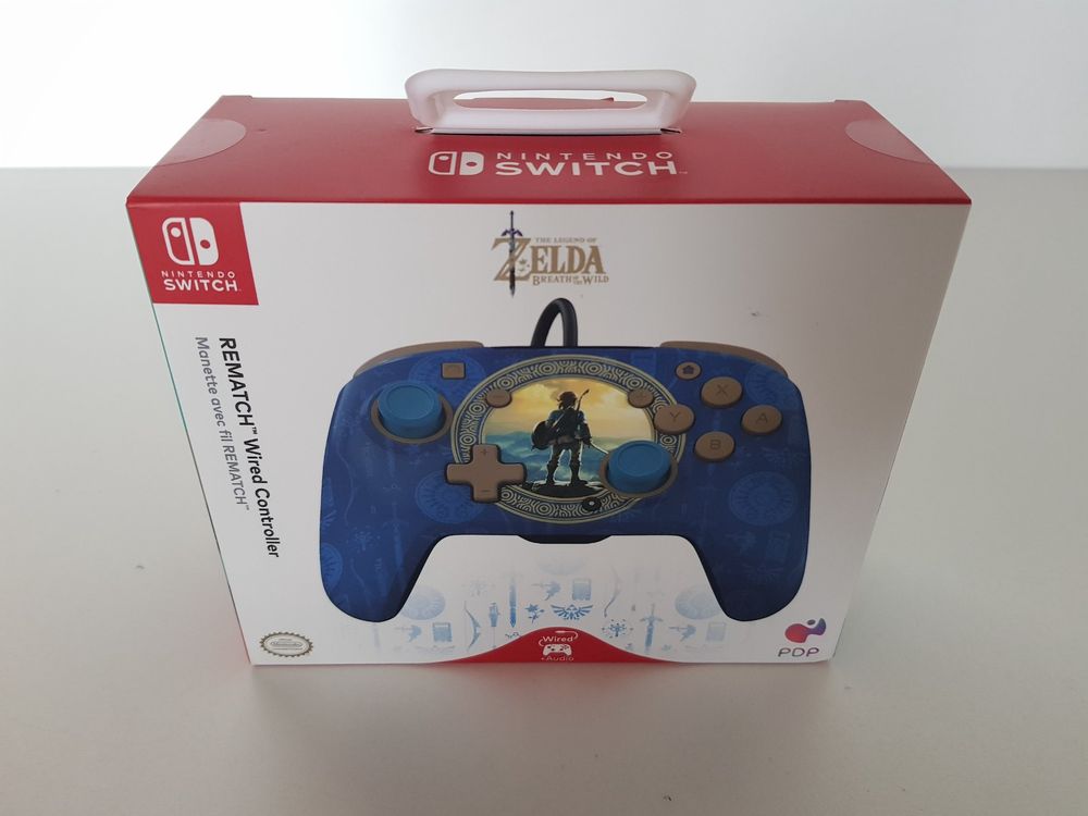 Zelda Breath of the Wild Controller Switch PDP Rematch (Neu und ...