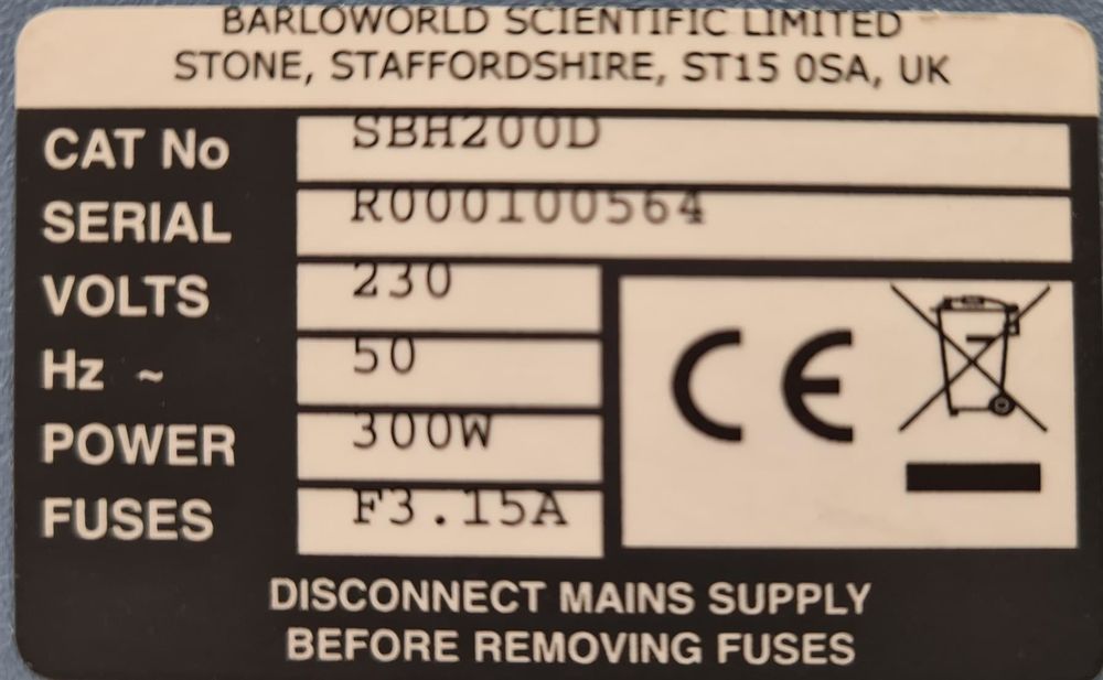 Stuart SBH200D Block Heater, 2 Block (Gebraucht) in Niederdorf für CHF 299 – mit Lieferung auf ...