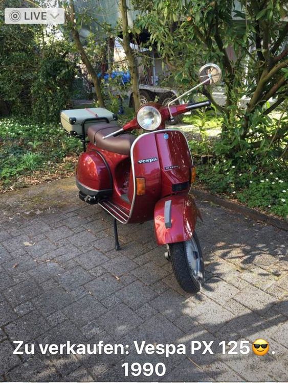 Piaggio Vespa PX 125E, frisch ab MFK (Gebraucht) in Horgen für CHF 2500 – nur Abholung auf ...