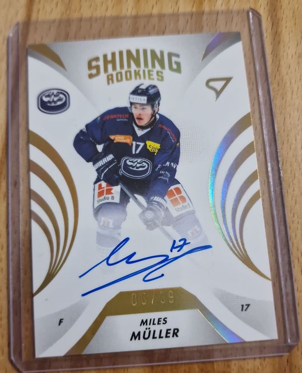 Miles Müller Autogrammkarte Shining Rookies 06/39 | Kaufen auf Ricardo