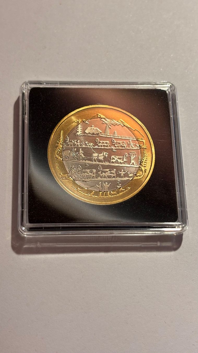 Pièce commémorative 10.- / 2015 (D'occasion) à Fétigny pour CHF 15 ...