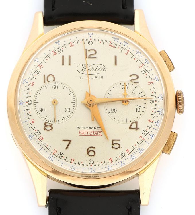 Vintage Wertex Chronograph Uhr, Handaufzug, Sammlerstück (Gebraucht) in ...