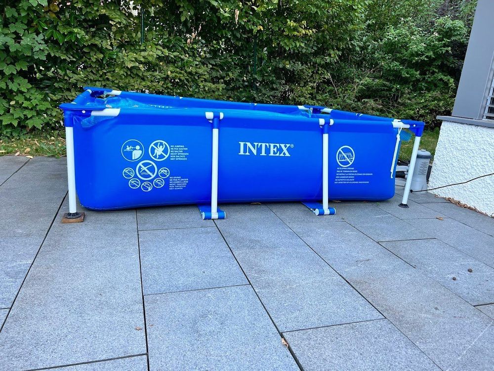 Intex Frame Pool Family 220 x 150 x 60 cm + viele Zubehor | Kaufen auf ...