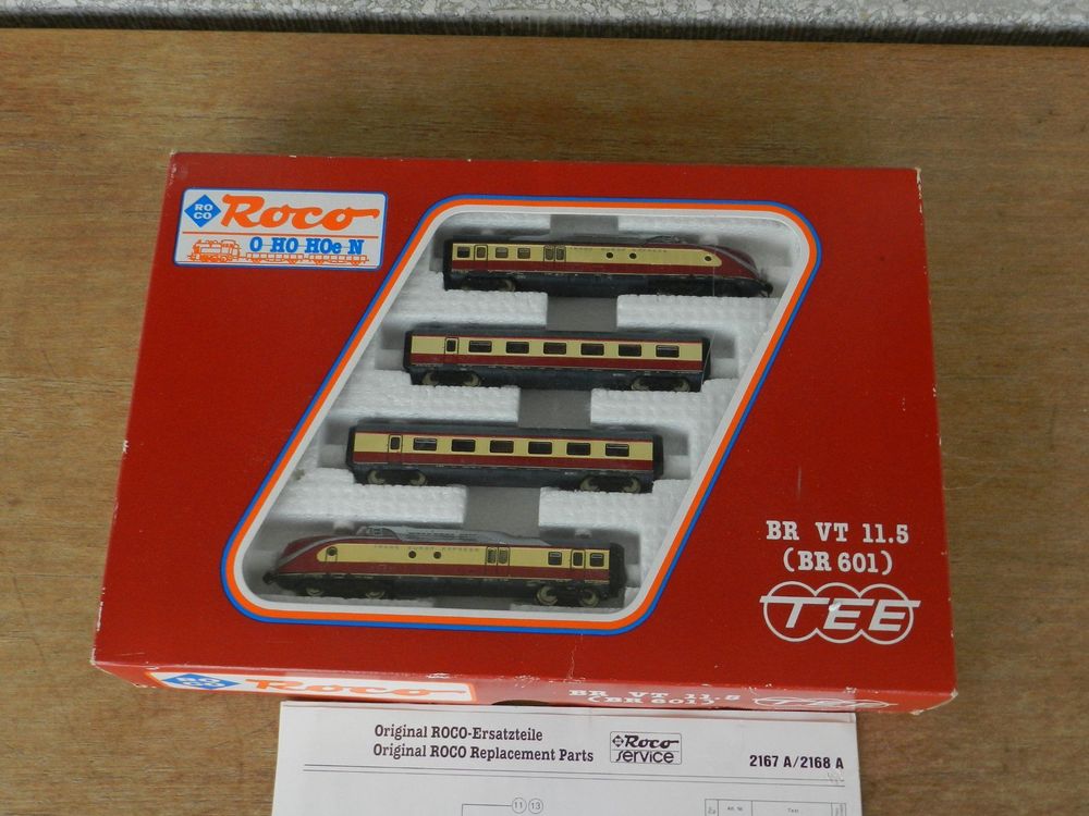 Roco Spur N Triebwagenzug TEE Helvetia | Kaufen auf Ricardo