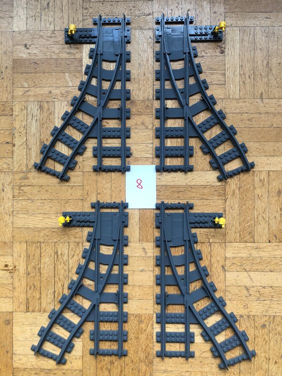 Lego Schienen Weichen (Set 8) | Kaufen auf Ricardo