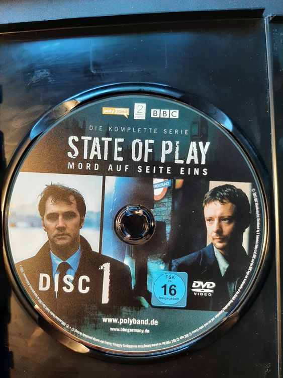 DVD State of Play - Mord auf Seite Eins, mit Bill Nighy (Gebraucht) in ...