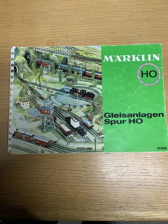 Märklin Gleisplan Buch von 1966,gut erhalten,für M-Gleis,My4 (Gebraucht ...