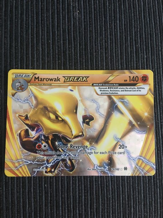 Pokemon Marowak break XY Breakthrough 2015 near Mint (Neu (gemäss ...