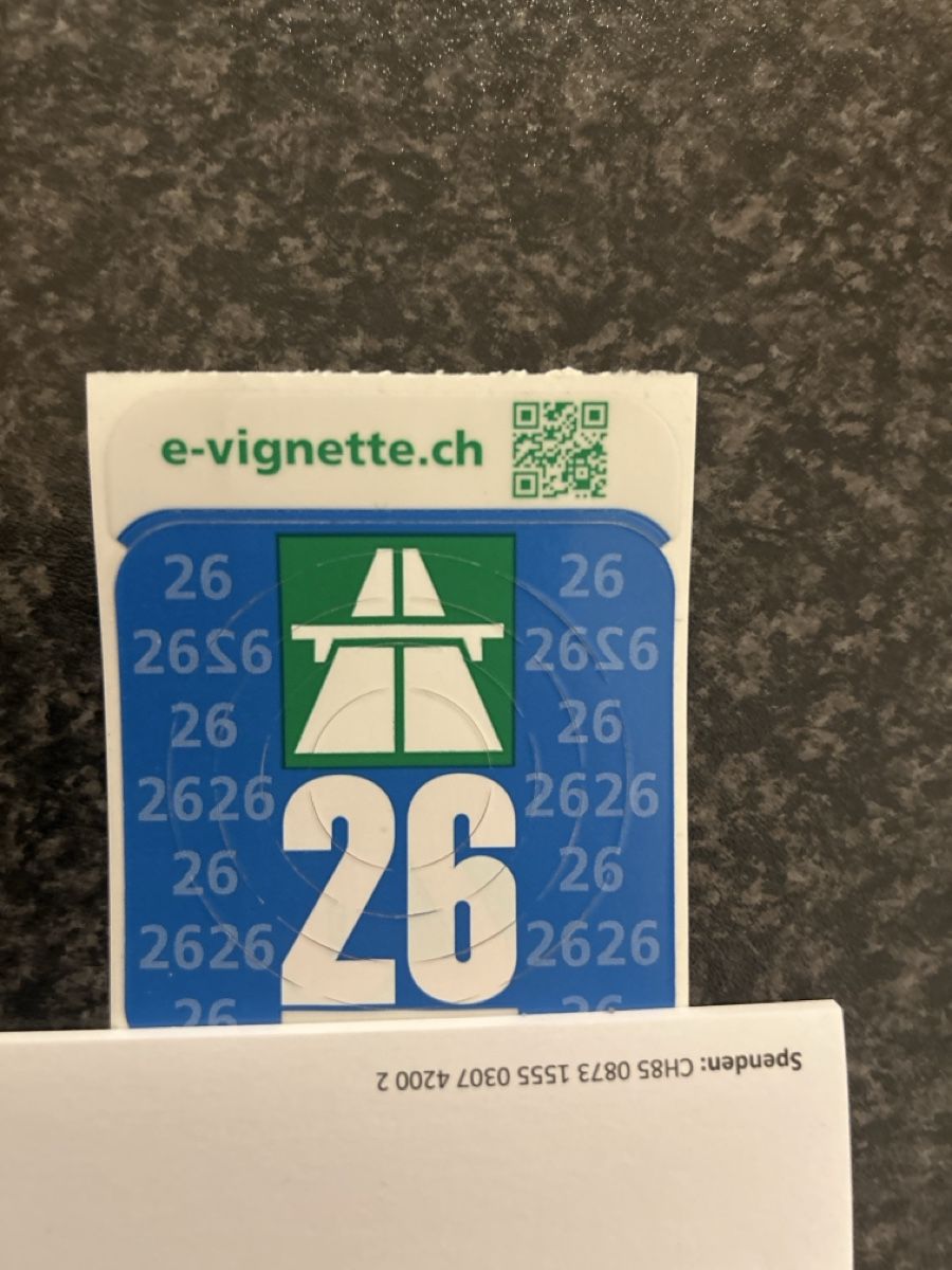 Vignette 2026 Autobahn Auto Motorrad (Neu und originalverpackt) in ...
