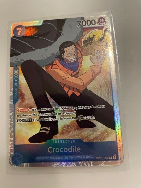 One Piece TCG OP01-067 Crocodile SR | Kaufen auf Ricardo