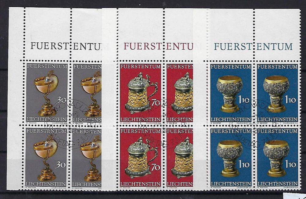 1973 Liechtenstein Viererblocks 11803 | Kaufen auf Ricardo