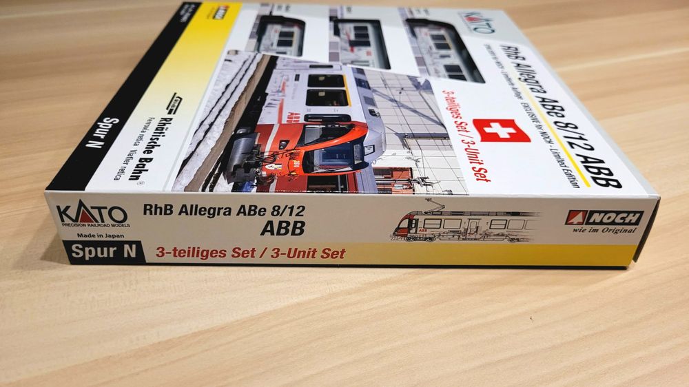 Kato/Noch 7074075 RhB Allegra 3510 "ABB" (Neu und originalverpackt) in ...