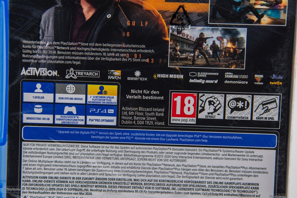Call of Duty: Black Ops 6 PS4 NEU&OVP (sealed) (Neu und originalverpackt) in Effretikon für CHF ...