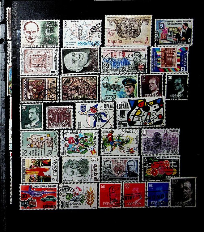 EUROPE ESPAGNE TIMBRES OBLITÉRÉS 1980-1981 /N375 | Kaufen auf Ricardo