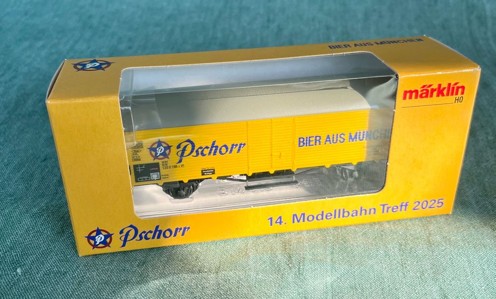 Märklin 48225 Bierwagen Pschorr, Sonderm. Märklin-Tage 2025 (Neu und ...