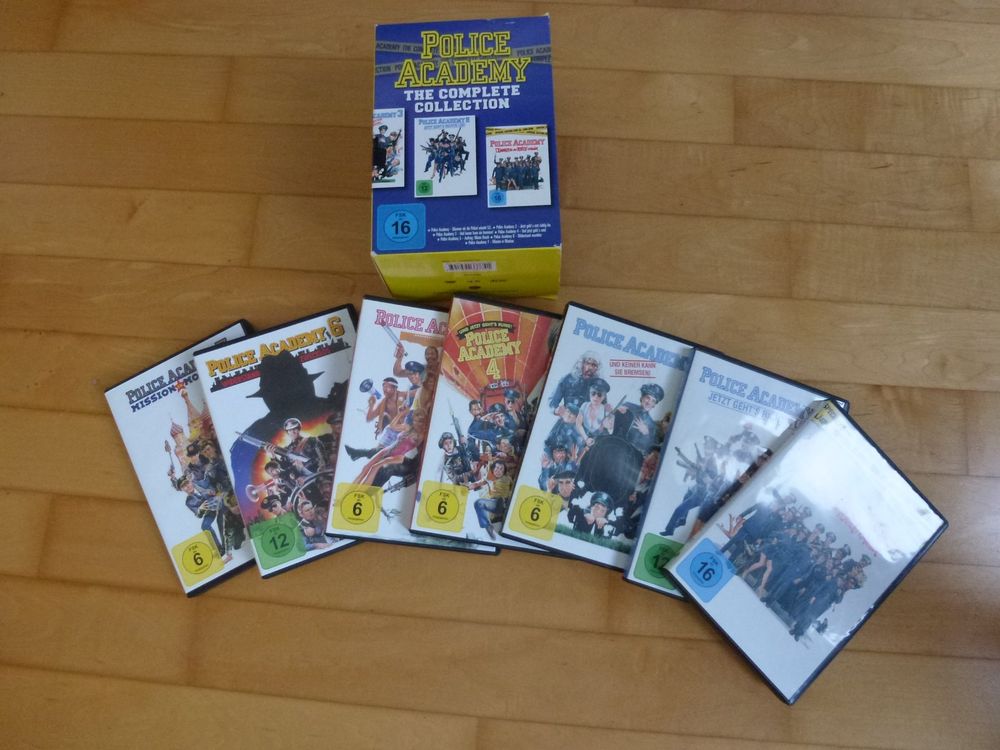 Police Academy - The Complete Collection (7 DVDs) (Gebraucht) in Bern ...