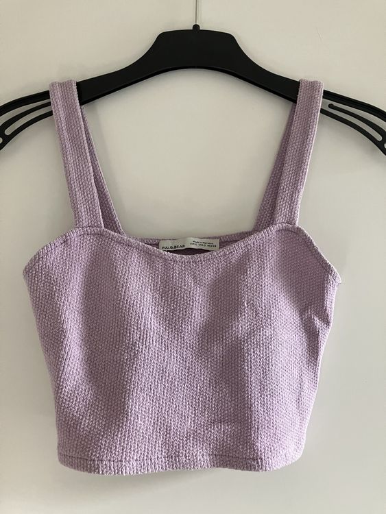 Crop top Lila Pull&Bear | Kaufen auf Ricardo