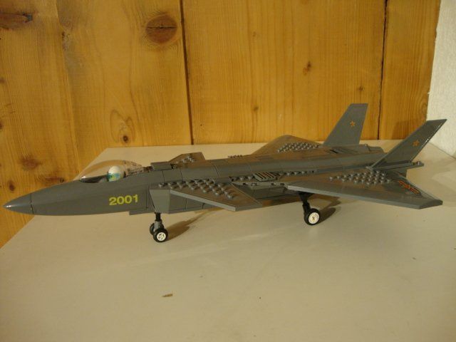 SLUBAN J20 2001 Kampfjet / Kampfflugzeug wie COBI oder Lego (Gebraucht ...