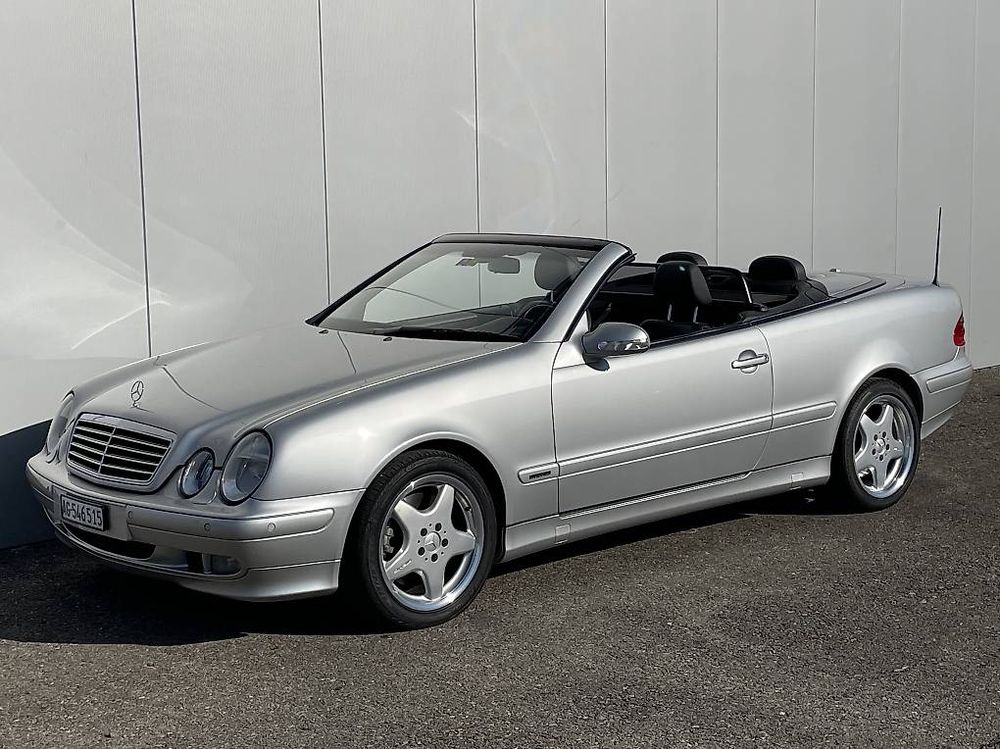 Elegantes Mercedes Clk Cabrio Gebraucht Bilder