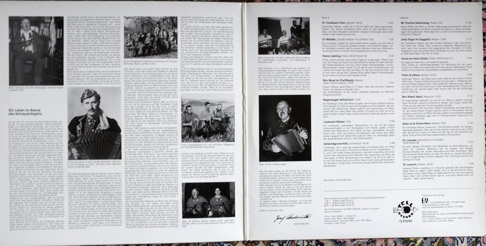 Schwyzerörgeliduo Rees Gwerder - D'r Schwyzerörgeli-Rees | Kaufen auf ...