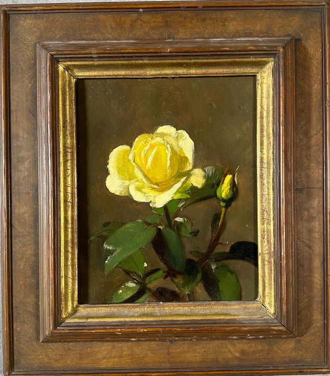 Werner WEBER (1892-1977) Schönes Stilleben einer Rose | Kaufen auf Ricardo