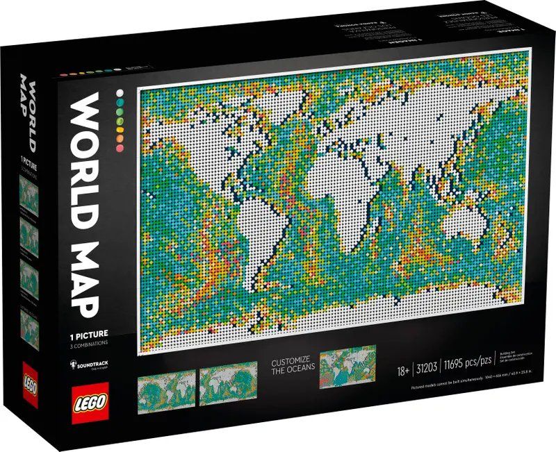 LEGO World Map (Neu (gemäss Beschreibung)) in Glattpark (Opfikon) für ...