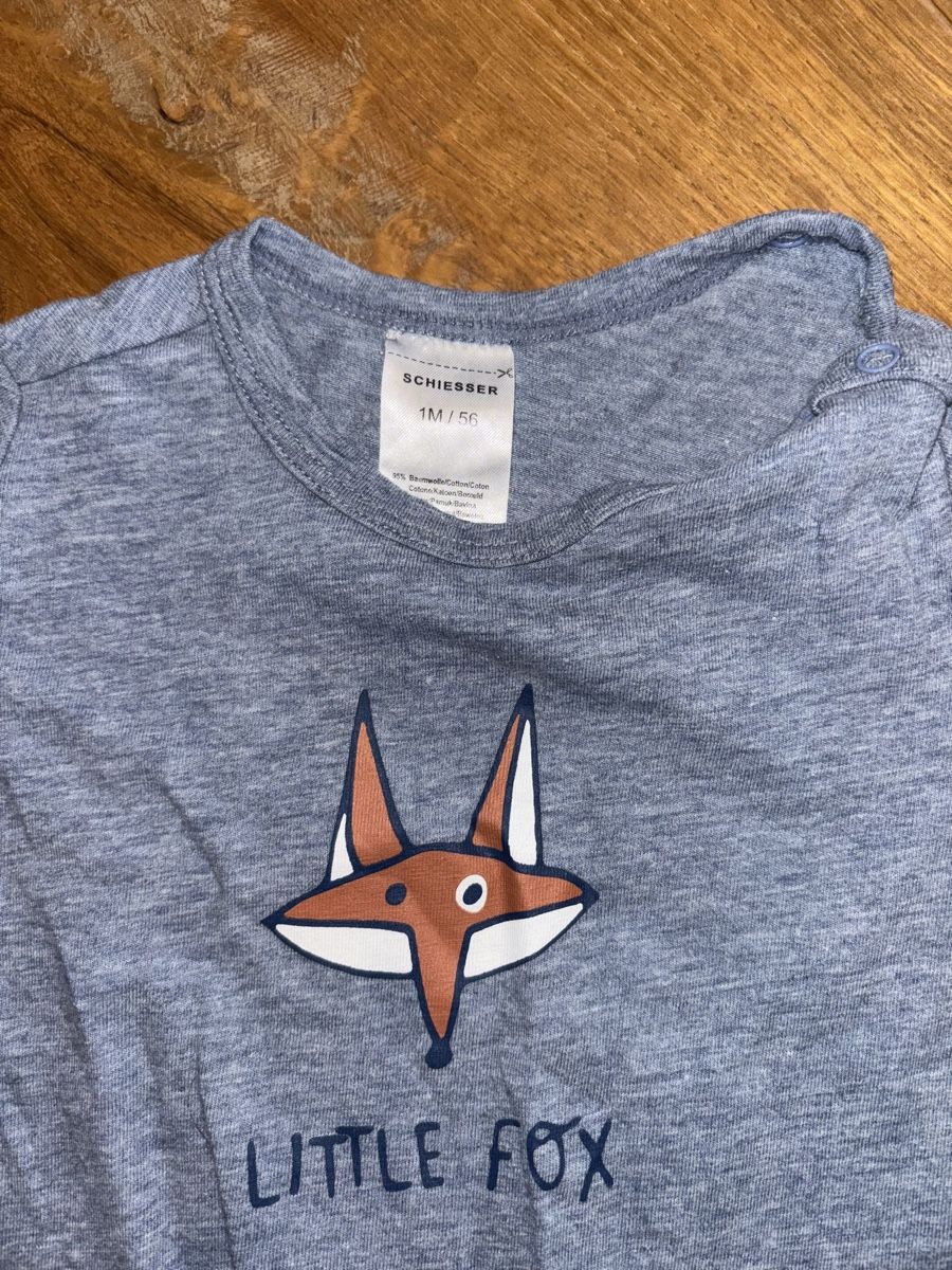 Schiesser Baby-Schlafanzug Gr. 56, Little Fox Motiv🦊 (Neu (gemäss ...