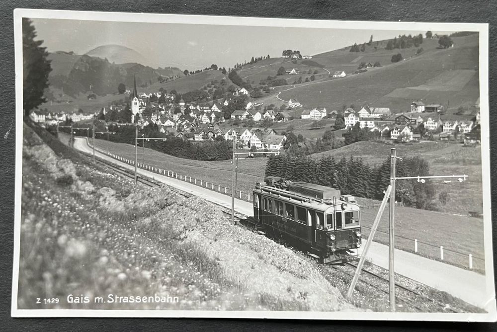 Gais mit Strassenbahn/ Fotokarte | Kaufen auf Ricardo