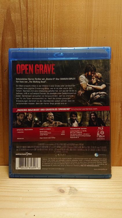 OPEN GRAVE Blu-Ray mit Sharlto Copley (Gebraucht) in Wilderswil für CHF ...