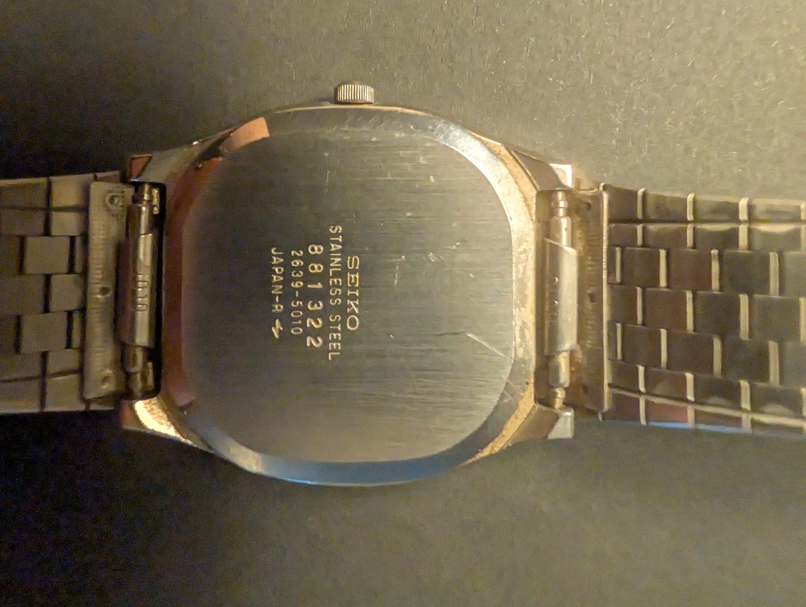 Montre Vintage Seiko Quartz 2639-5010 – Style Tank – Japon (D'occasion ...