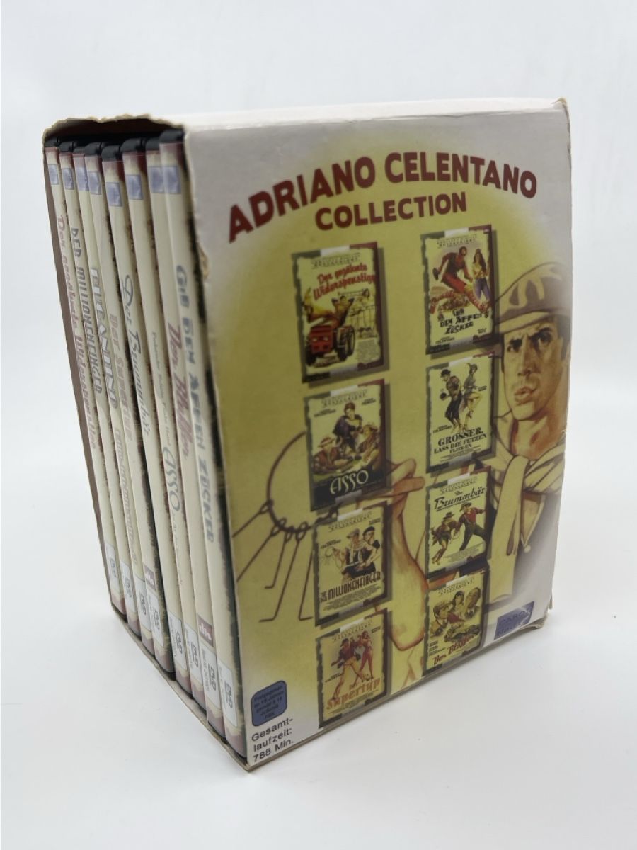 Adriano Celentano Collection - 8 DVDs - Limited Edition! (Gebraucht) in ...